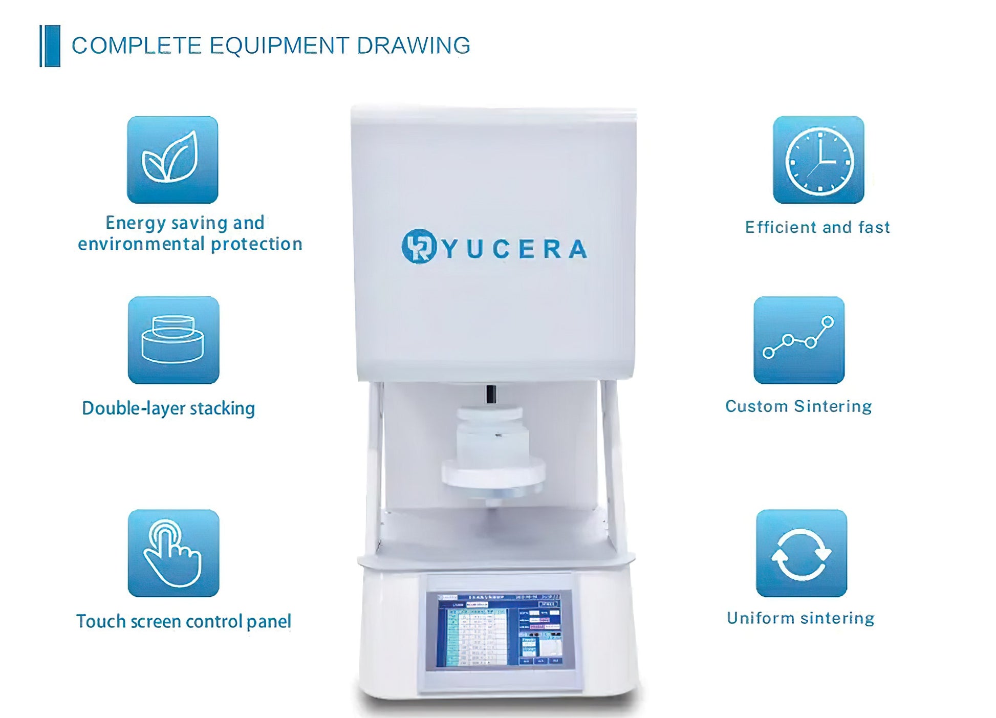 Dental Sintering Furnace Yucera F10+ – DMS Innovation